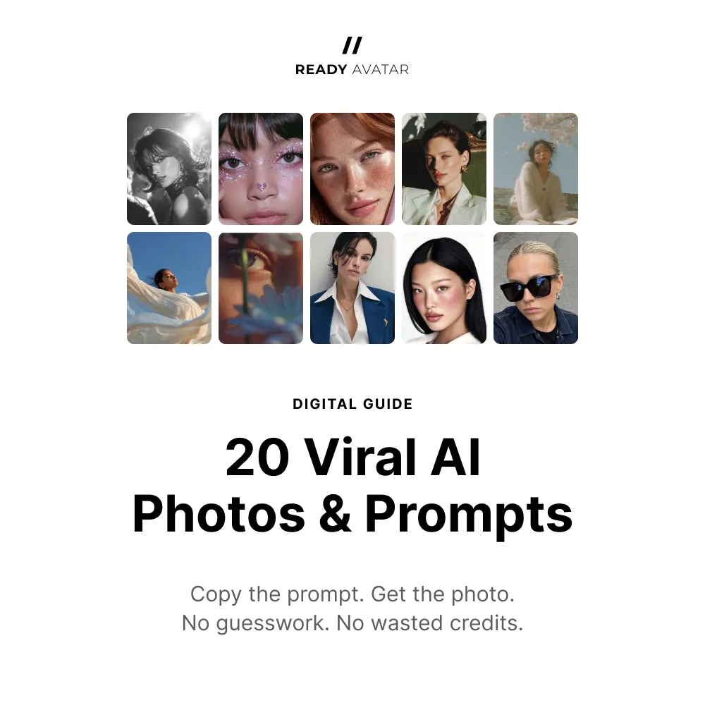 20 Viral AI Photos & Prompts — The Ready Avatar Guide – Ready Avatar